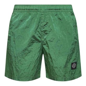 Stone Island Nylon Metal Badeshorts - - Swimwear - Herren - Gr&uuml;n - L
