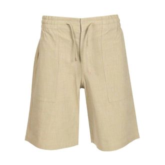 Dr&ocirc;le de Monsieur Baumwollshorts mit elastischem Bund - - Shorts - Herren - Beige - L