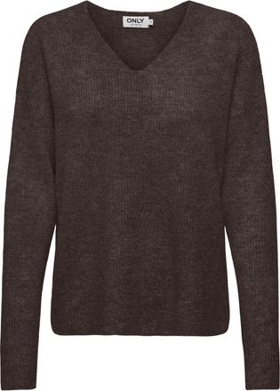 Only Onlcamilla V-Neck L/S Pullover KNT Noos