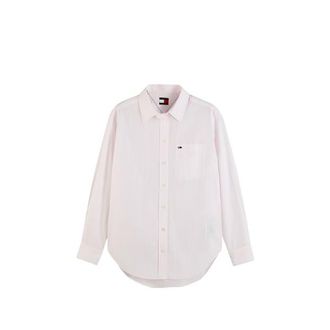 Tommy Hilfiger Chemise droite &agrave; logo en coton