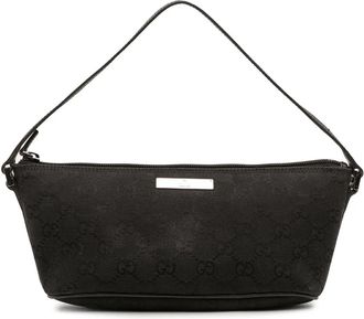 Gucci Hobo Bags - GG Canvas Boat - Gr. unisize - in Schwarz - f&uuml;r Damen