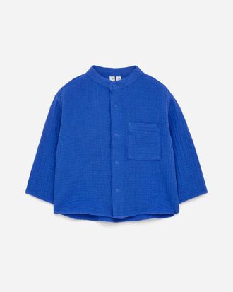 Arket Musselinhemd -Blau