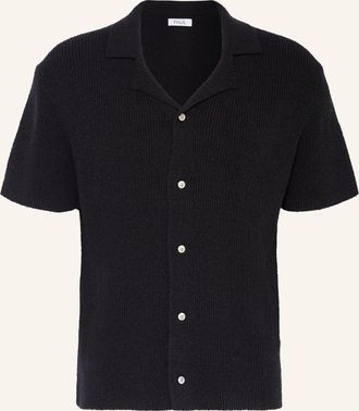 Paul Paul Strick-Resorthemd schwarz