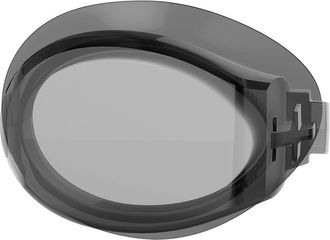 Speedo Unisex Erwachsene Mariner Pro Optical Lens Schwimmbrille, Schwarz/Rauchfarben, Einheitsgröße