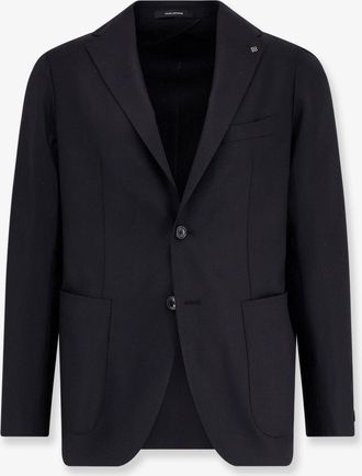 Tagliatore Single-breasted virgin wool blazer - TAGLIATORE - gender_Man