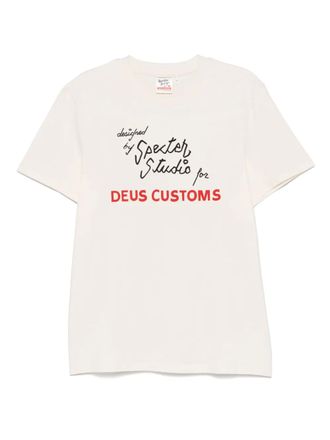 Deus x Spectre Design Rare Birds T-Shirt - Wei&szlig;