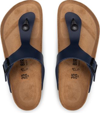 Birkenstock Zehentrenner Birkenstock Gizeh 0143621 Dunkelblau