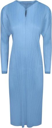Issey Miyake Femme, Robes, Bleu, Taille: 42 FR Monthly Colors: January Midi Dress