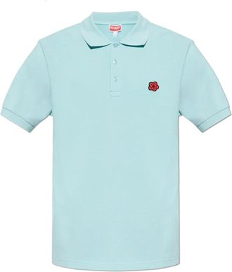 Kenzo Homme, Tops, Bleu, Taille: L Boke Flower Slim Polo
