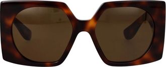Valentino Garavani Femme, Accessoires, Brun, Taille: 55 MM Vg0002S Lunettes de soleil