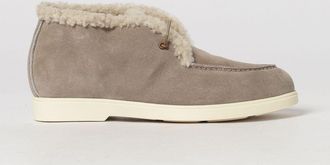 Fabiana Filippi Bottines chukka en daim avec doublure en shearling