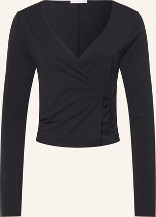 Mandala Mandala Wickeljacke Aus Jersey schwarz