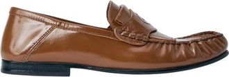 Marni Femme, Chaussures, Brun, Taille: 40 EU Mocassins Penny en Cuir