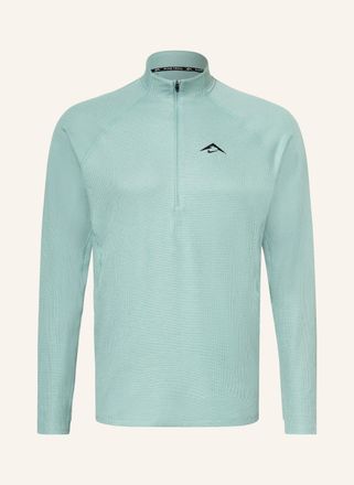 Nike Piqu&eacute;-Laufshirt Trail gruen
