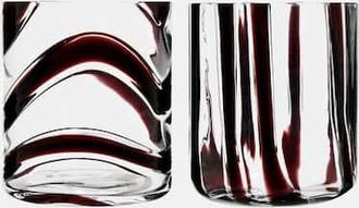 NasonMoretti Set Cyrcus aus zwei Tumbler-Gläsern