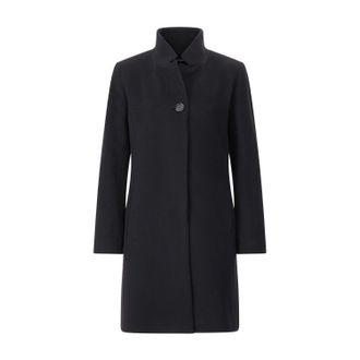 Cinzia Rocca Mantel aus Schurwolle