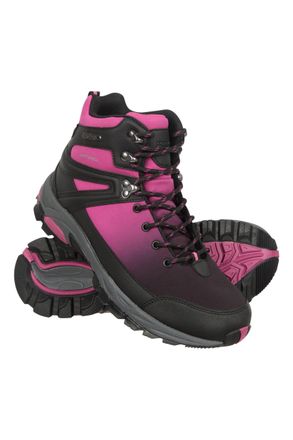 Mountain Warehouse Shadow Wasserdichte Damen Softshell-Stiefel Dunkel-Pink Damen-Schuhgröße 40 EU