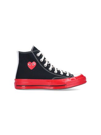Comme Des Garçons X Converse Chuck 70 High Top Sneakers