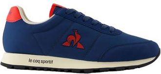 Le Coq Sportif Mixte RACERONE_2 Basket, Bleu Opal/Rouge Feu, 40 EU
