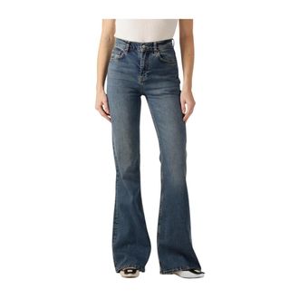 Vanessa Bruno Flared Jean Ethan Blue im Retro-Stil - - Jeans - Damen - Blau - 2XS