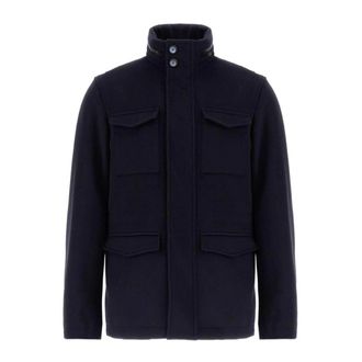 Herno Homme, Vestes, Bleu, Taille: XL Veste &agrave; Capuche Pliable