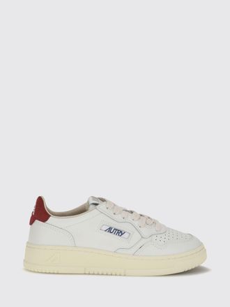 Autry Medalist Low Sneakers aus Kalbsleder mit perforierter Zehenkappe