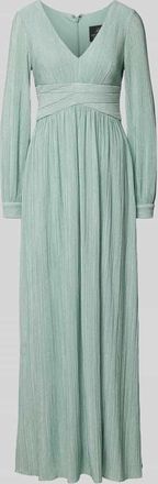 Adrianna Papell Abendkleid mit V-Ausschnitt