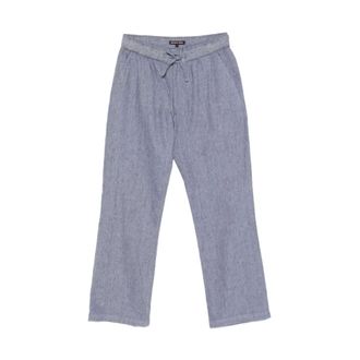 Michael Kors Homme, Pantalons, Bleu, Taille: XL Pantalon &agrave; Taille Cordon de Serrage