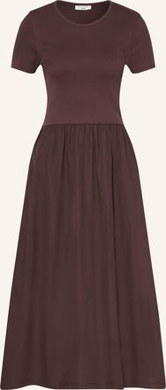 Marc O'Polo Denim Marc Opolo Denim Kleid Im Materialmix rot