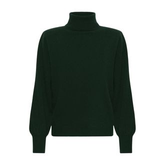 MY ESSENTIAL WARDROBE Rollkragenpullover - - Knitwear - Damen - Gr&uuml;n - M
