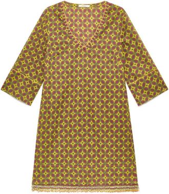 Maliparmi Maliparmi, Femme, Robes, Jaune, Taille: 38 FR Floral Spin Dress