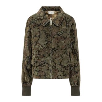 Pierre-Louis Mascia Femme, Vestes, Brun, Taille: 38 FR Gridox Jacket Griffi