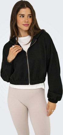 Only Kapuzensweatshirt ONLSCARLETT LS ELASTIC ZIP HOOD SWT NOOS