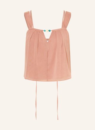 Patrizia Pepe Patrizia Pepe Top Mit Schmucksteinen braun