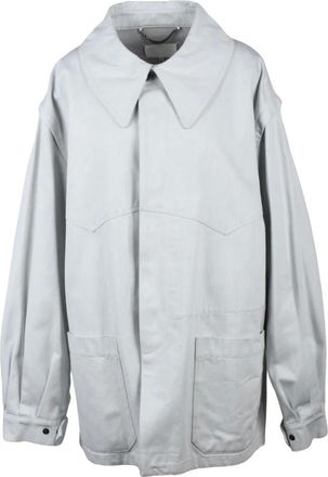 Maison Margiela Femme, Vestes, Beige, Taille: 36 FR Giaccone Jacket