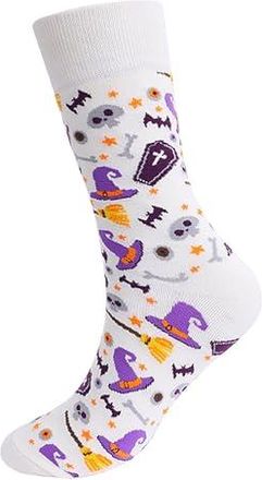 Generic Chaussettes A Paillettes Chaussette Blanche Femmes Diabetique Chaussettes Orthop&eacute;Diques American Socks Chaussons Haute 39 42 Fantaisie Cadeau Course A