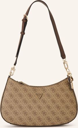 Guess Schultertasche Noelle braun