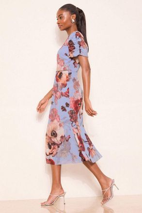 Lipsy Midikleid Lipsy Fit-and-Flare-Midikleid, Perlen, Kurzgr&ouml;&szlig;e (1-tlg)