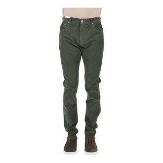 Pantaloni Torino Pantalon slim Jazz - Homme - Pantalons - Vert - Taille: W31