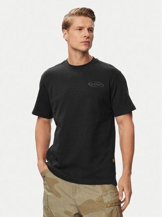 G-Star Raw T-Shirt 90s Logo D28921-D976 Schwarz Regular Fit