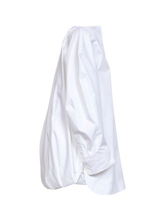 Jacquemus Womens Bouffant Shirt The Pittore White Cotton
