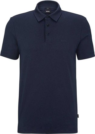 HUGO BOSS Poloshirt f&uuml;r Herren, Schmal (Dunkelblau)