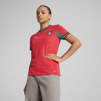 Puma Portugal Damenteam 2025 Heimtrikot Damen, Kleidung, Rot, L