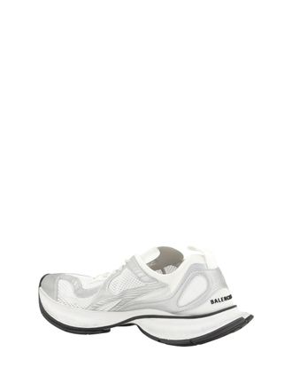 Balenciaga Mens Sneakers Circuit White-Silver Trainers White/silver