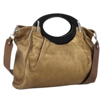 Marni Sac &agrave; main Pre-owned - Femme - Pre-owned - Jaune - Taille: ONE Size