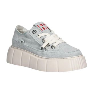 INUIKII Matilda Frayed Sneakers - - Shoes - Damen - Blau - 37 EU