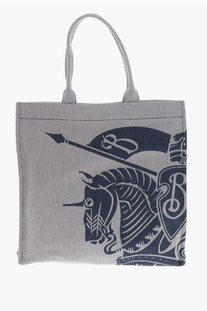 Burberry Fabric Embroidered Maxi Tote Bag Gr&ouml;&szlig;e Unica