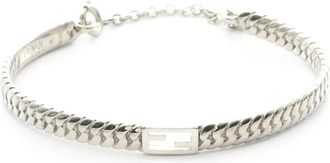 Fendi bracelet en chaîne (années 2010) - Argent