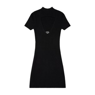 Diesel Damen, Kleider, Schwarzk, MGr&ouml;&szlig;e