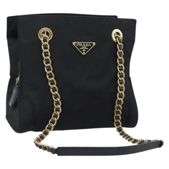Prada Sac bandouli&egrave;re vintage Pre-owned - Femme - Pre-owned - Noir - Taille: ONE Size
